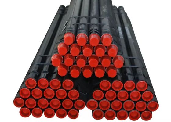 Steel Threaded Rock Drill Rods High Strength For Top Hammer Rock ...