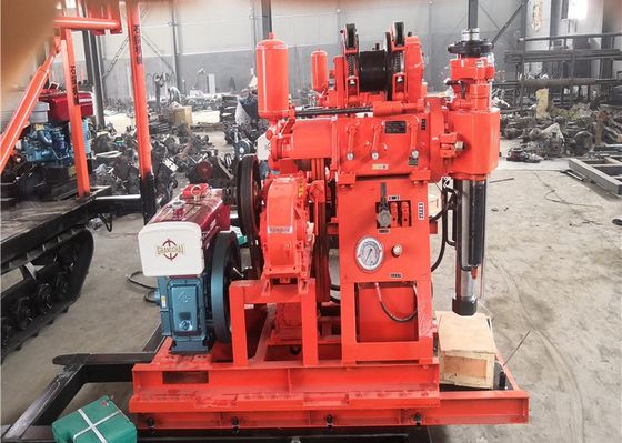 High Speed XY -1 100 Meters Geological Drilling Rig With 18 HP Diesel ...