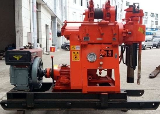 XY-1A 150 Meters Depth Crawler Geological Drilling Rig Machine For ...