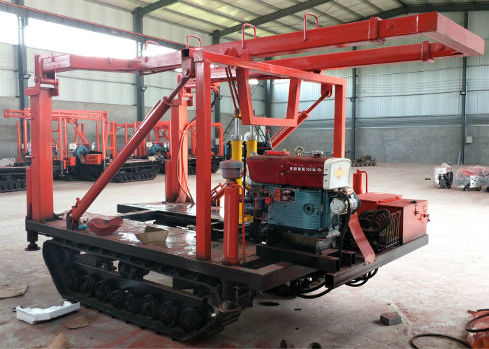 Easy Operation Crawler Mounted Drill Rig For Geological Coring Free ...