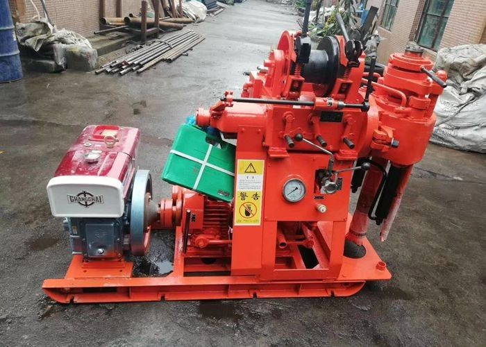 High Power Soil Boring Test Equipment , Core Sample Soil Testing For ...