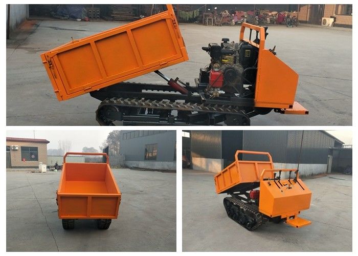 2 Ton Mini Rubber Track Transporter Carrier Dumper Truck 600 Kgs ...