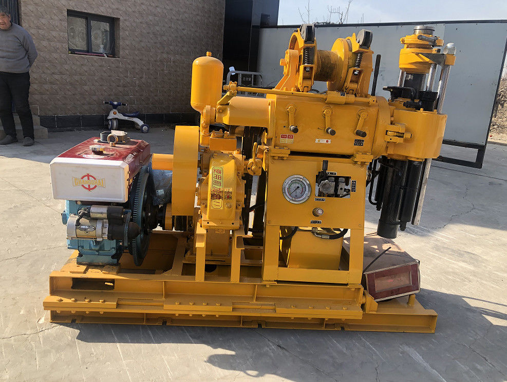 100 Meters Exploration Drilling Machine With Diesel Engine BW 160 Mud ...