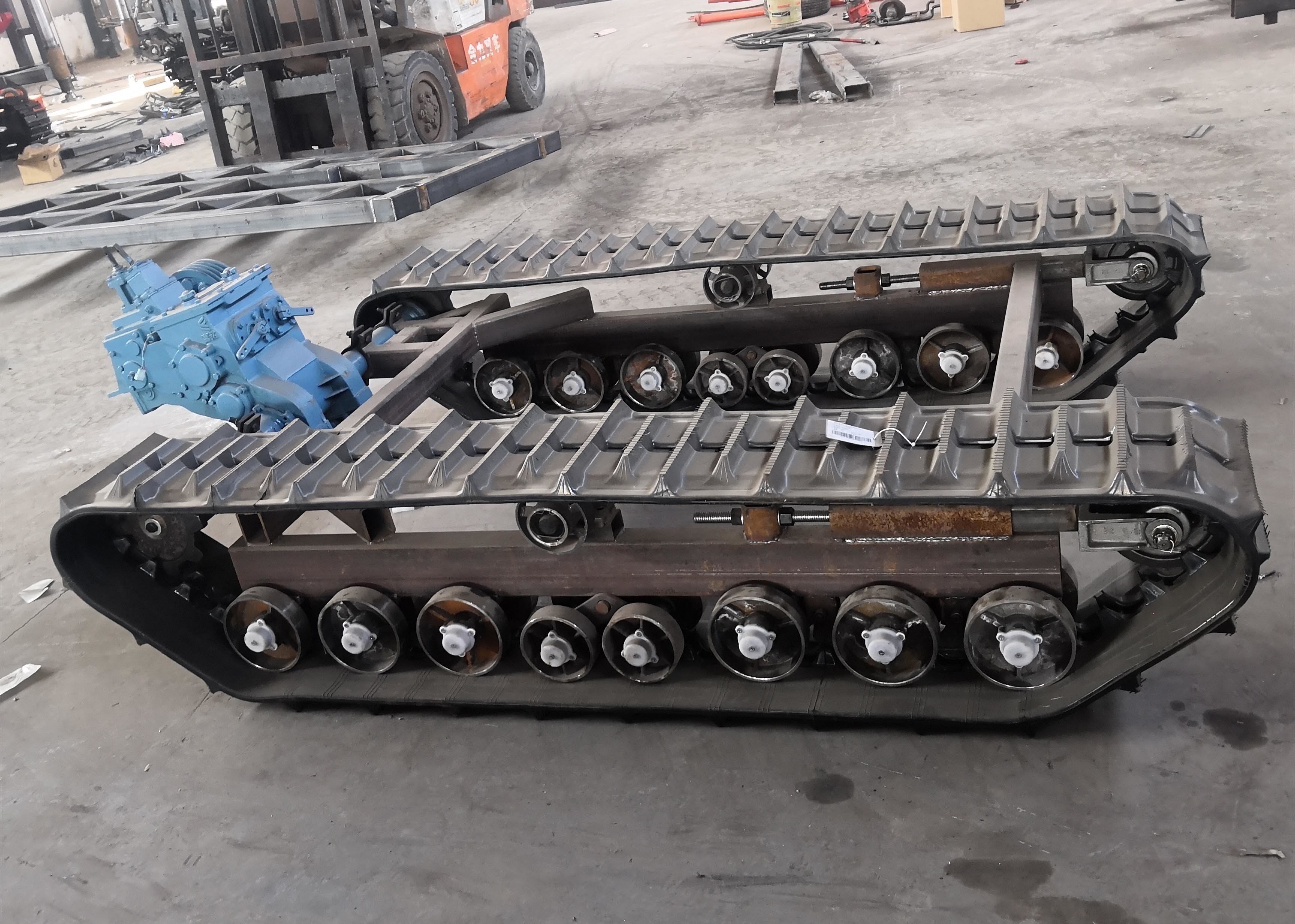 Customized Rubber Crawler Track Undercarriage For Borehole Drilling Rig ...