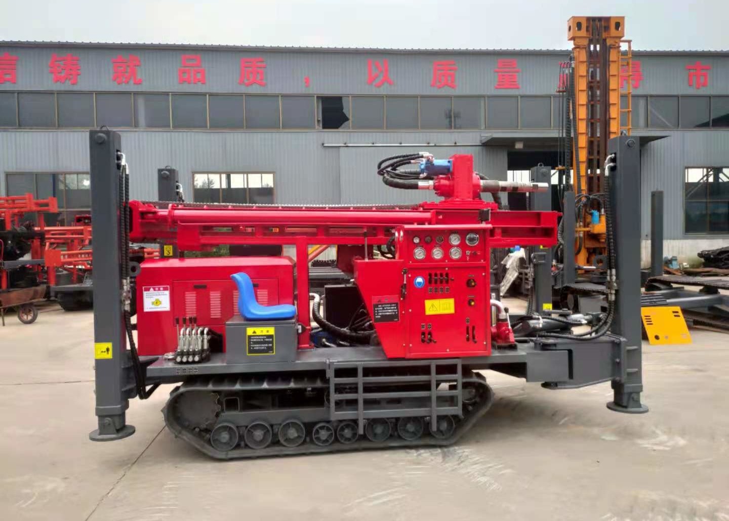 Large Equipment ST350 Meters Depth Crawler Drill Rig 380v