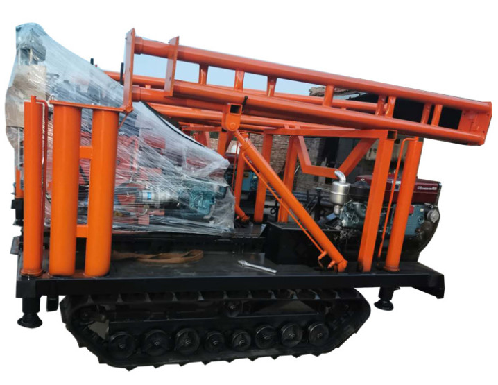 Easy Movement Sample Coring Crawler Mounted Drill Rig Spt 150 Meters ...