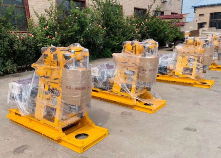 Mining Exploration 150 Meters Depth With BW 160 Mud Pump Core Drill Rigs